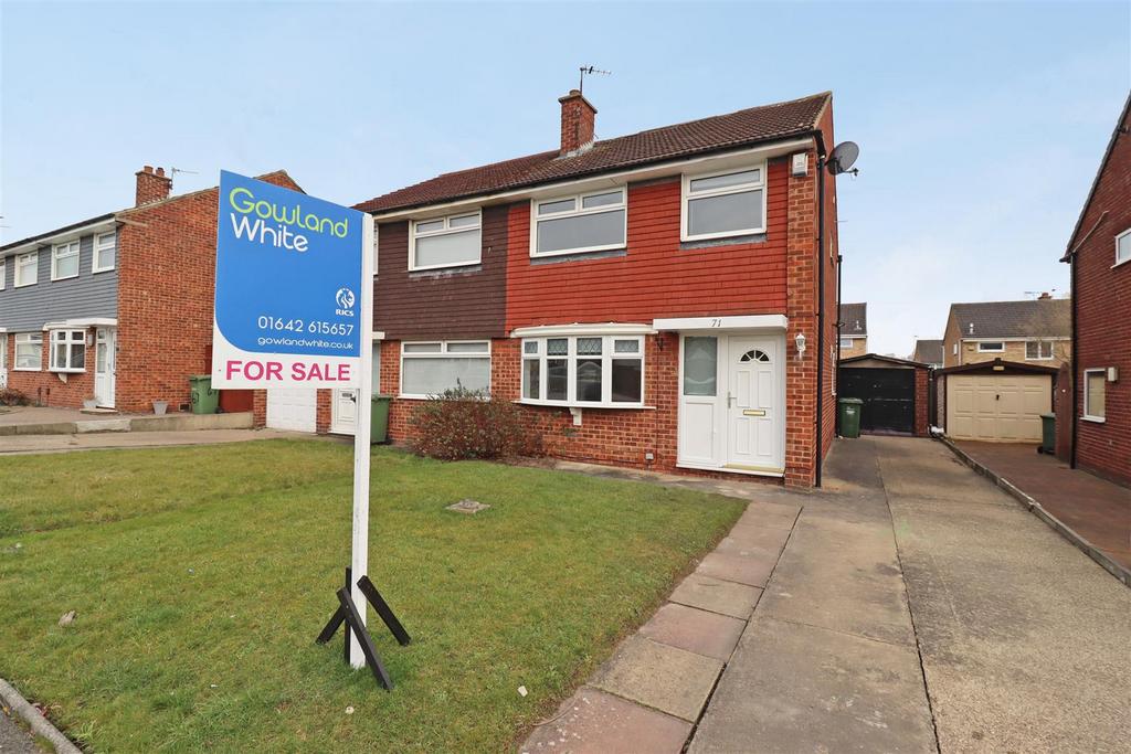 Marske Lane, Bishopsgarth TS19 8XD 3 bed semi-detached house for sale ...