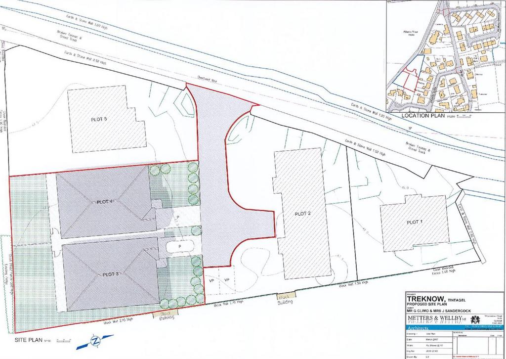 Sea Breeze Close, Treknow Plot for sale - £169,950