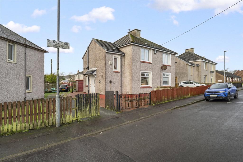 1 Nithsdale Street, Shotts, North... 2 bed semi-detached house - £115,000