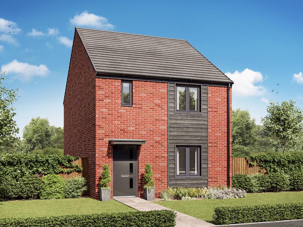Plot 434, The Rendlesham at Laneside... 3 bed semi-detached house - £ ...