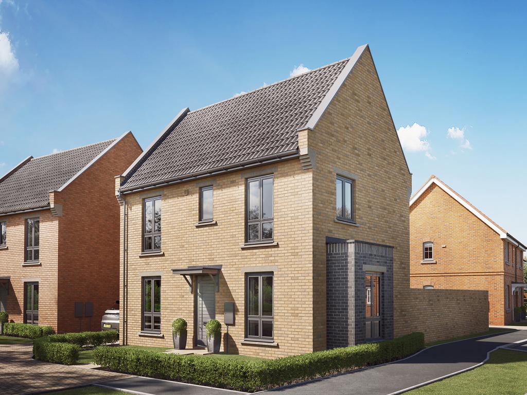 Plot 211, The Lanham at The Maples... 3 bed detached house for sale - £ ...