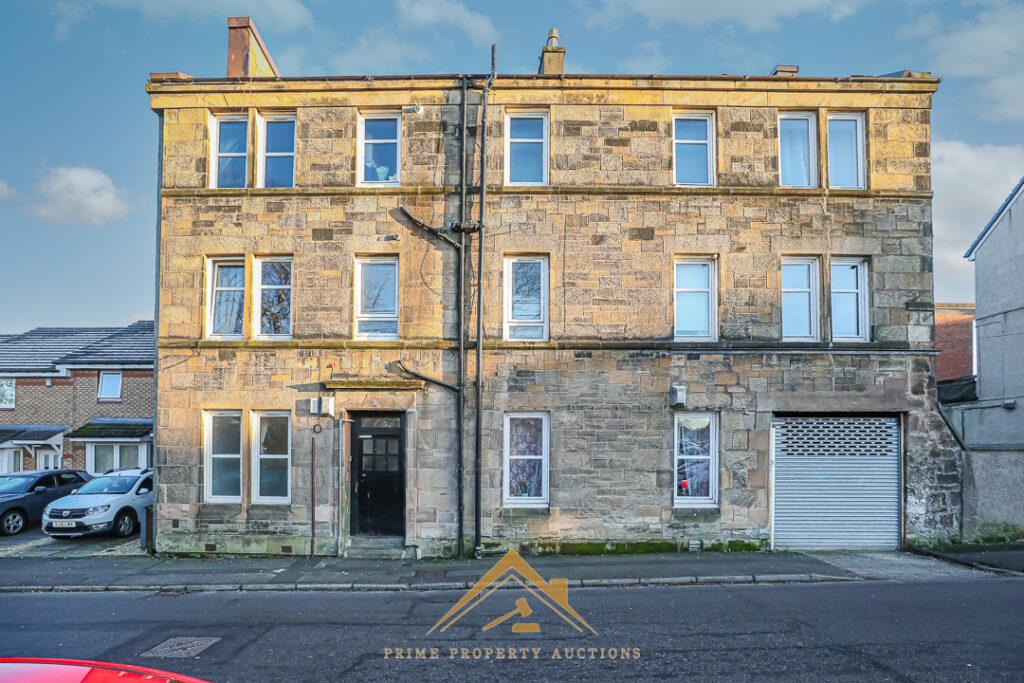 24 Collier Street, Johnstone PA5 1 bed flat for sale - £40,000