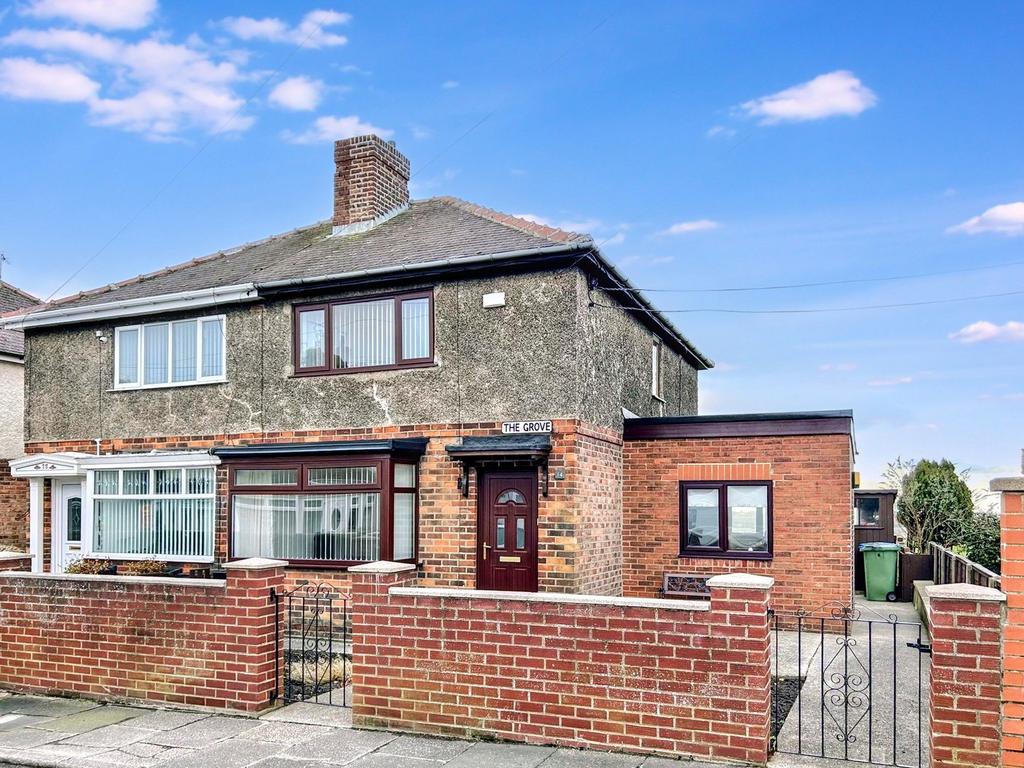 The Grove, Easington Village... 2 bed semi-detached house for sale - £ ...