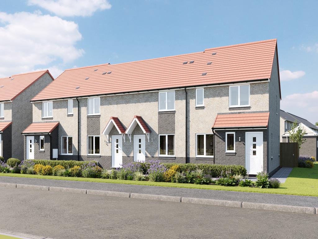 Plot 7, The Portree at Strathearn... 2 bed terraced house for sale - £ ...