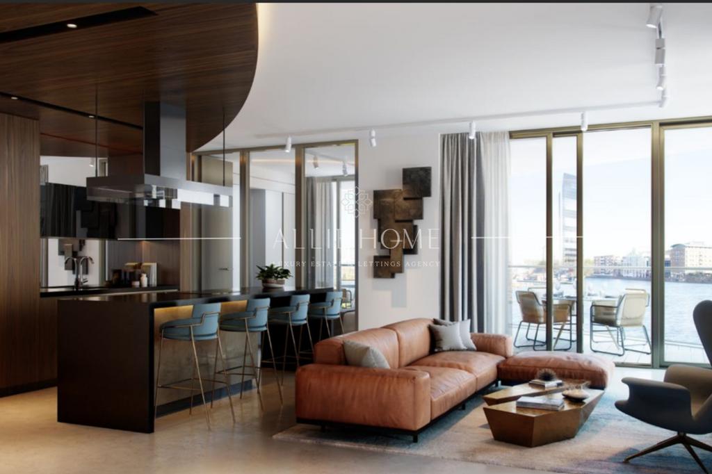 Canary Wharf, London E14 2 bed flat - £1,380,000
