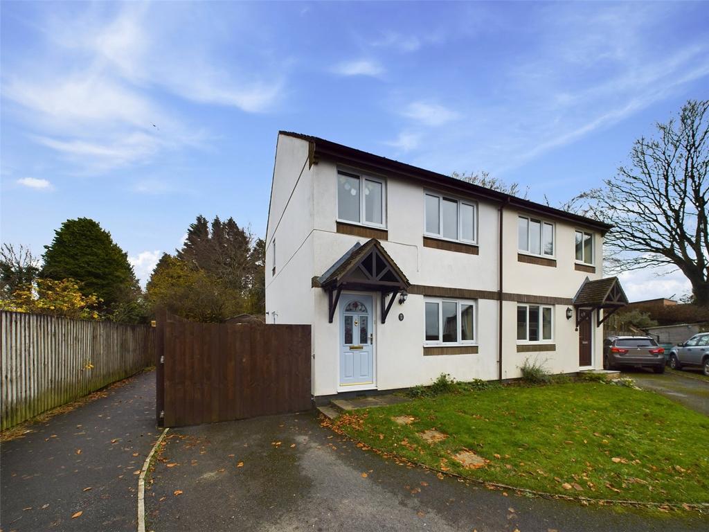 Crocken Tor Road, Okehampton, Devon 3 bed semi-detached house for sale ...