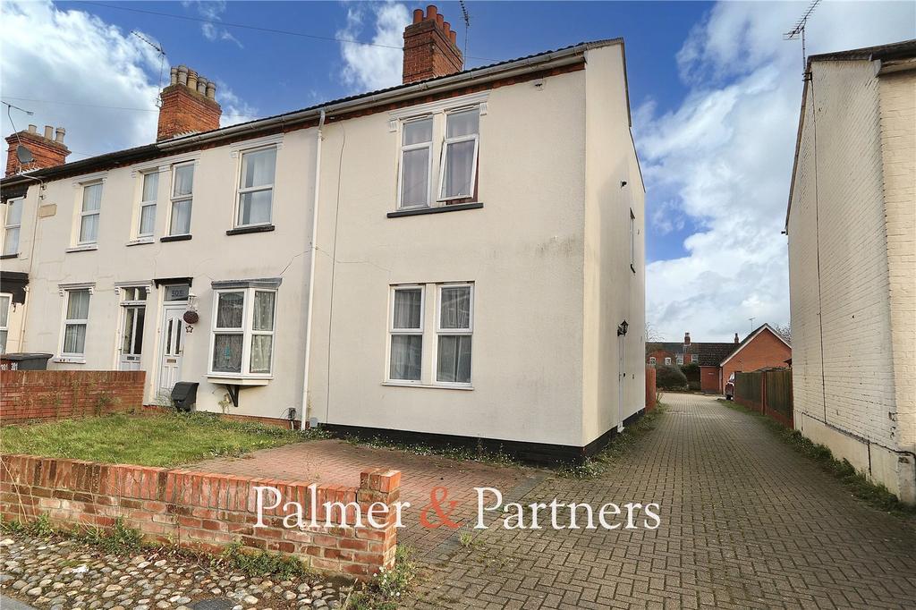 Cauldwell Hall Road, Ipswich... 2 bed end of terrace house for sale - £ ...