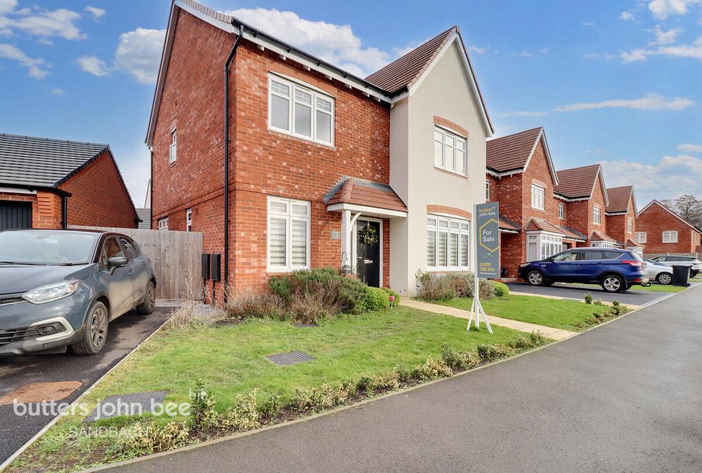 Leaman Road, Haslington 4 bed detached house - £375,000