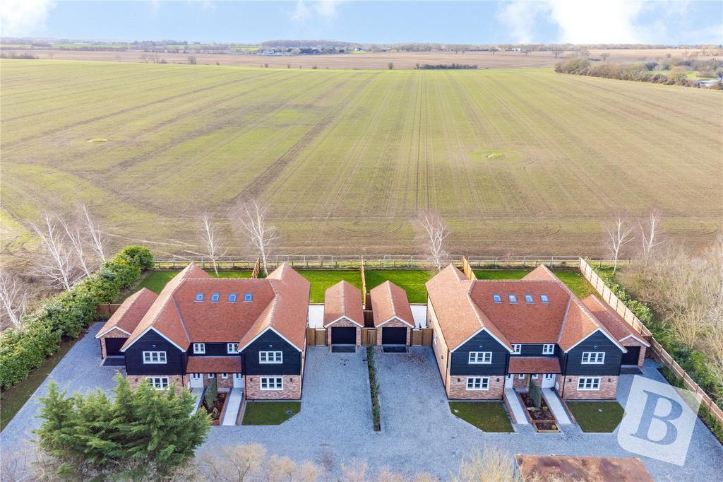 School Lane, Abbess Roding, Ongar... 4 bed semi-detached house for sale ...