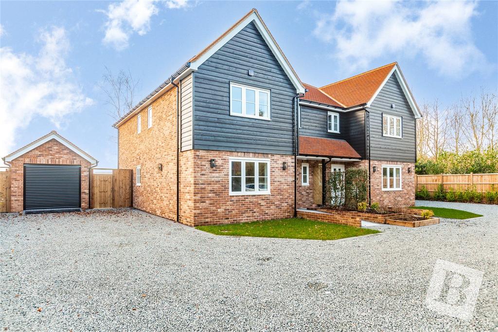 School Lane, Abbess Roding, Ongar... 4 bed semi-detached house for sale ...