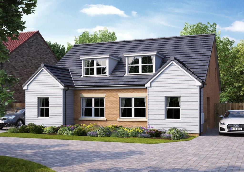 Plot 98, 99, 89 & 90, Clifton at Ward... 3 bed semi-detached bungalow ...