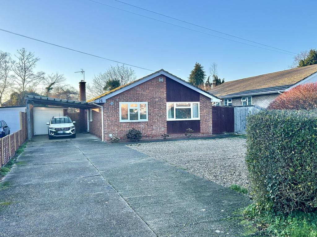 Lawn Lane, Sutton, Ely, Cambridgeshire 3 bed detached bungalow for sale ...