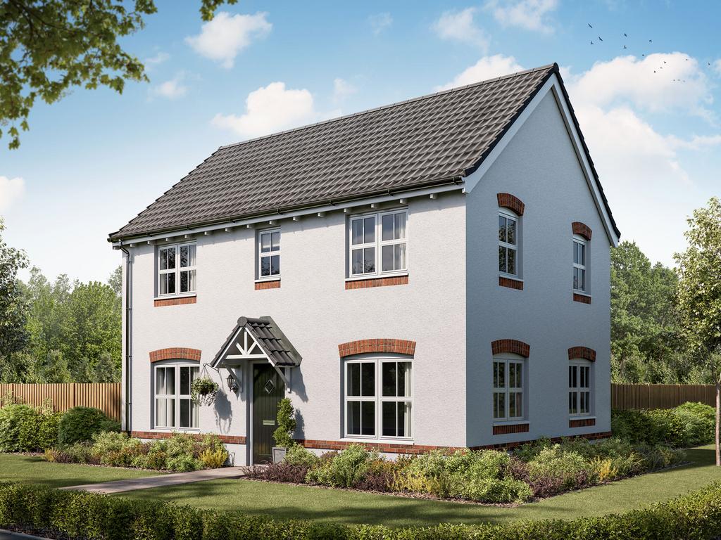 Plot 51, The Barnwood at Trehenlis... 3 bed detached house for sale - £ ...