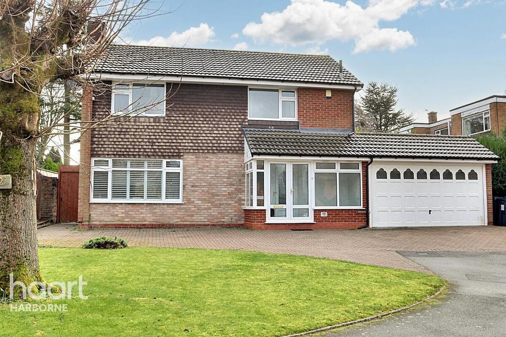 Hazeley Close, Harborne 4 bed detached house for sale - £835,000