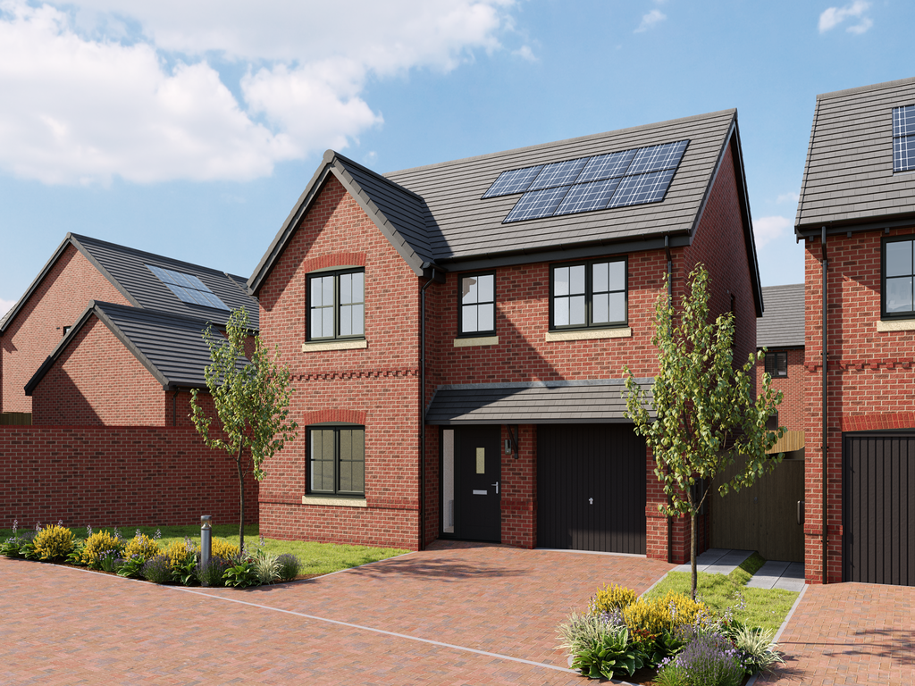 Plot 292, The Hendon at Kingswood... 4 bed detached house for sale - £ ...