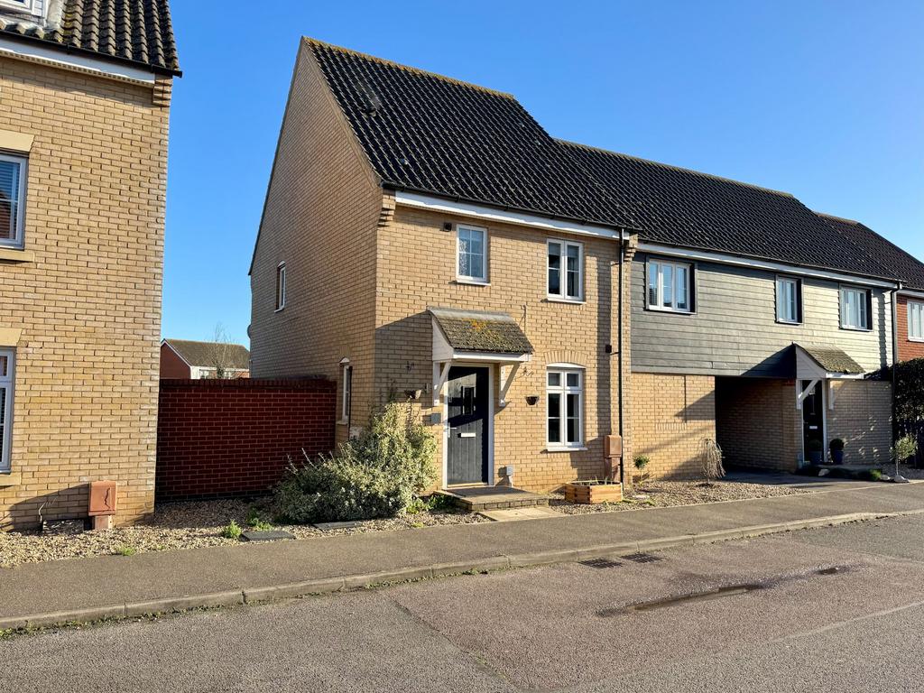 Turing Court, Kesgrave, Ipswich 3 bed link detached house for sale - £ ...