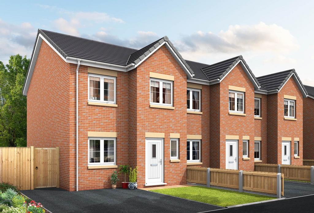 Linaria Fields, Burscough, Ormskirk 3 bed terraced house for sale - £ ...