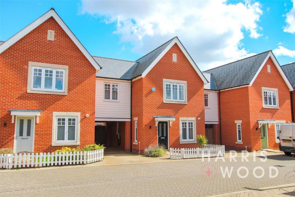 Evelyn Mews, Chesterwell, Colchester... 3 bed link detached house - £ ...