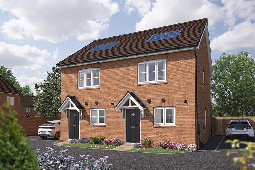 The Thyme at Together Homes, Marson... 2 bed semi-detached house - £51,250