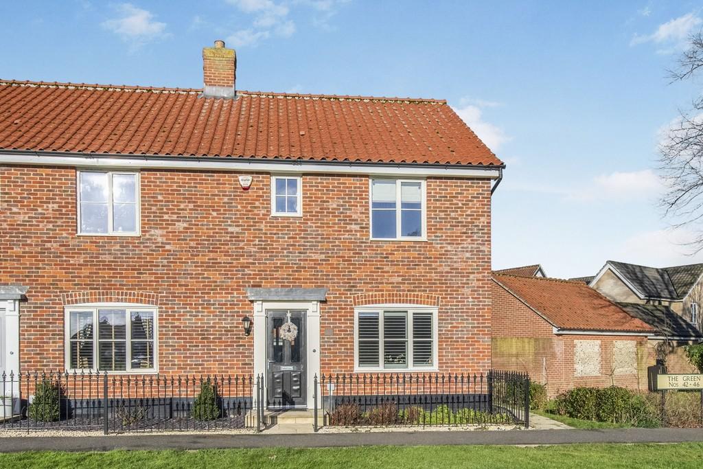 The Green, Barrow IP29 3 bed semi-detached house for sale - £325,000
