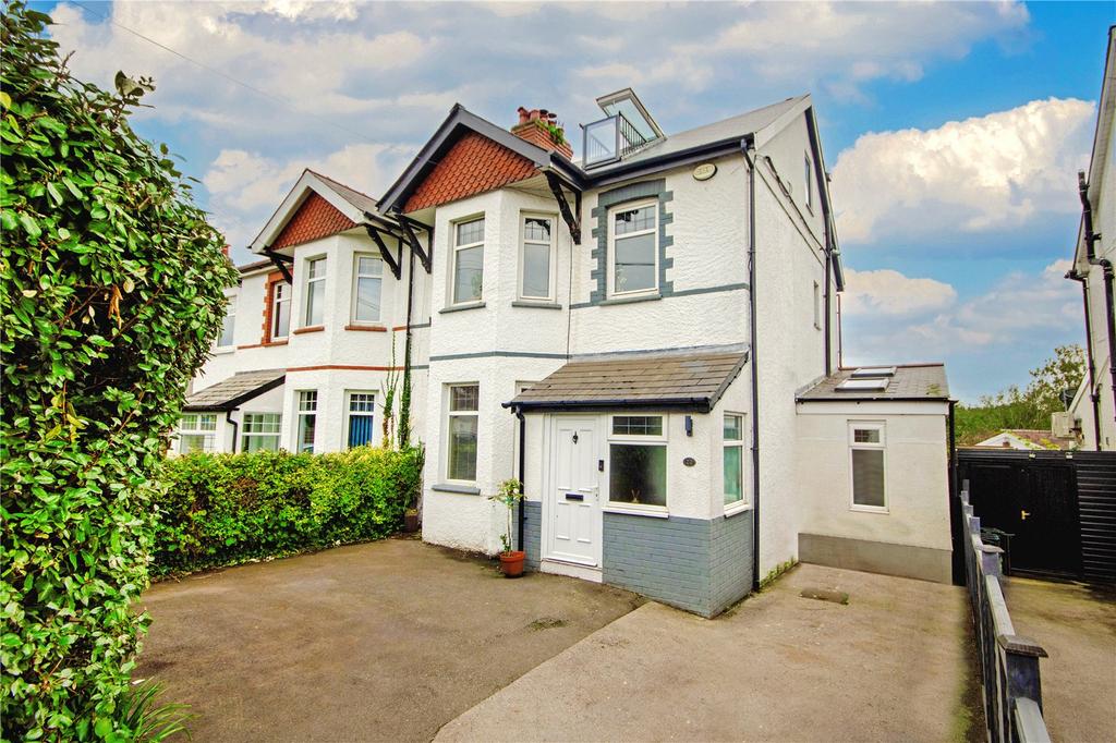 Rhydypenau Road, Cyncoed, Cardiff, CF23 4 bed semi-detached house - £ ...