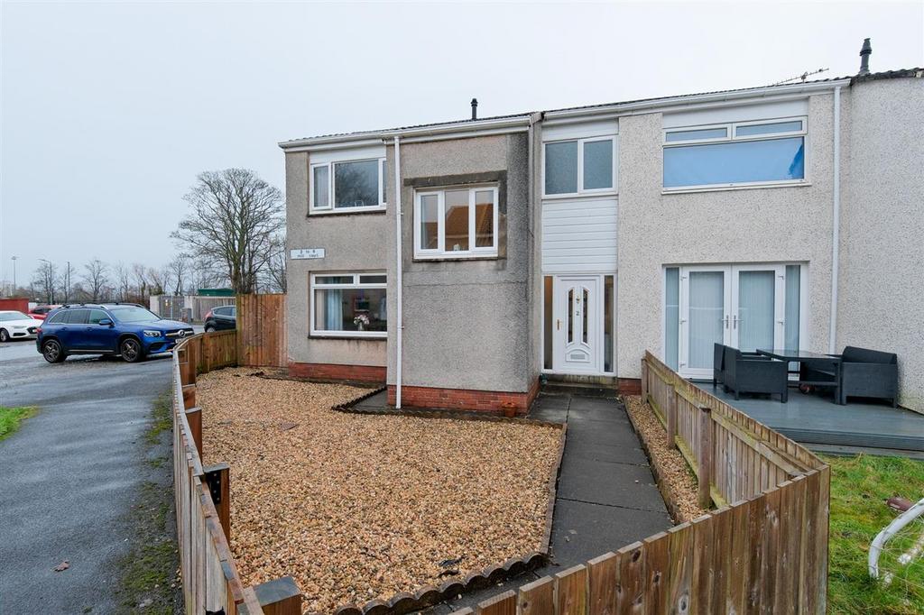 Mill Court, Hamilton 3 bed end of terrace house - £125,000