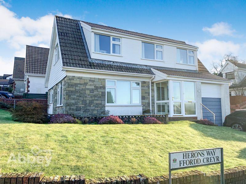 Herons Way, The Rhyddings, Neath... 4 bed detached house for sale - £ ...