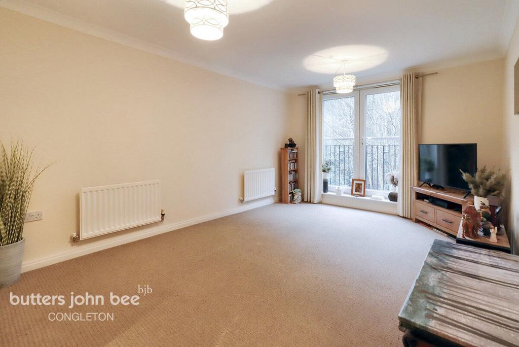 Mill Green, Congleton 1 bed apartment for sale - £100,000