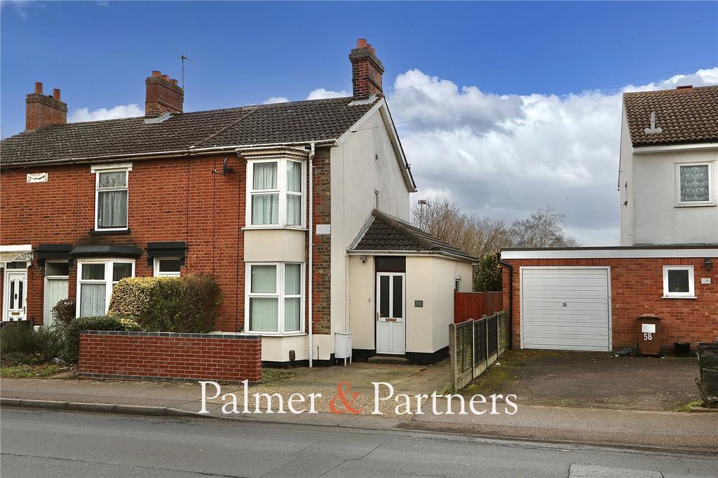 Cauldwell Hall Road, Ipswich... 2 bed end of terrace house for sale - £ ...
