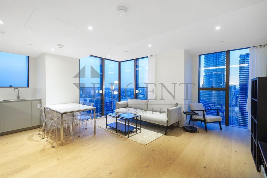 Harcourt Tower, Marsh Wall, E14 2 bed apartment - £3,900 pcm (£900 pw)