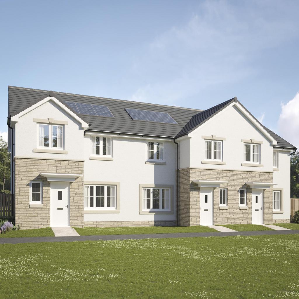 The Kinloch at Bellway at Shawfair... 3 bed end of terrace house - £312,995