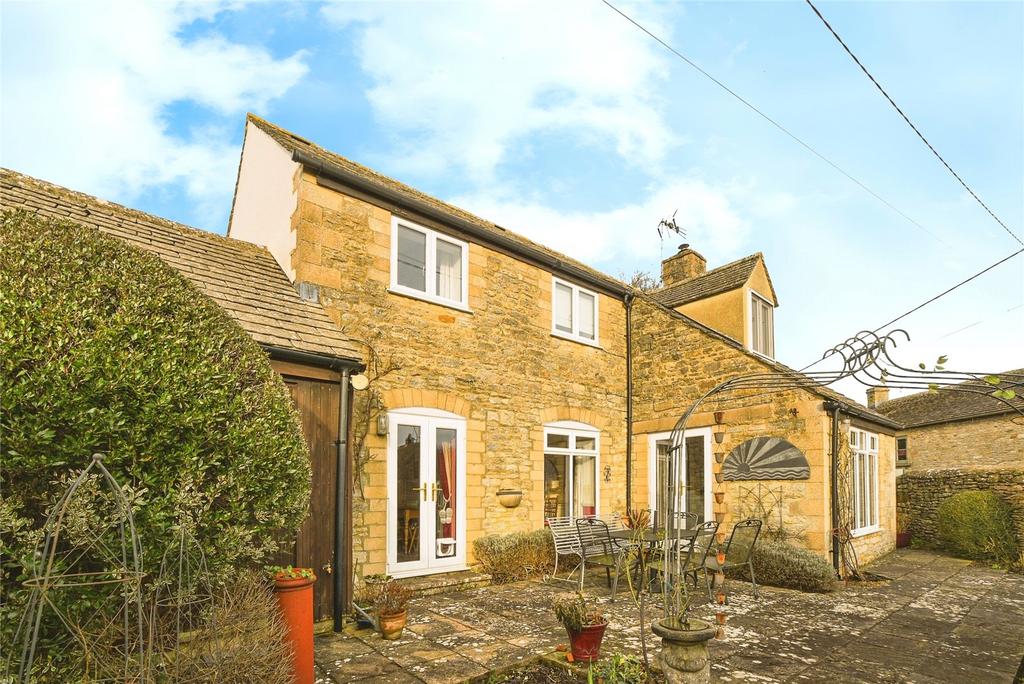 Meadow Lane, Fulbrook, OX18 4 bed link detached house for sale - £675,000