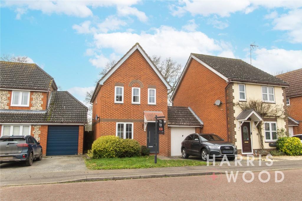 Keelers Way, Great Horkesley... 3 bed link detached house - £325,000