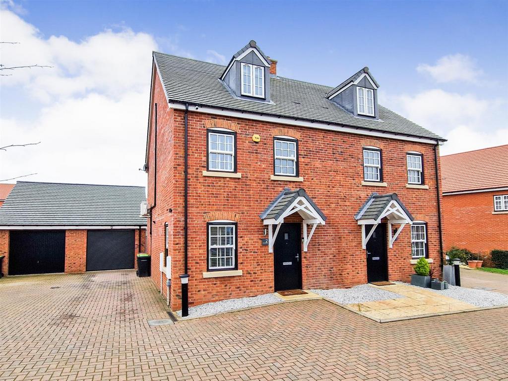 Linton Mead, New Cardington, Bedford 4 bed semi-detached house for sale ...