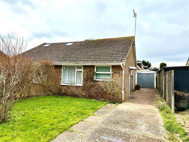 Edmonton Road, Durrington, Worthing... 2 bed semi-detached bungalow for ...