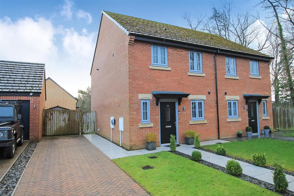 Spindleberry Way, School Aycliffe 3 bed semi-detached house for sale ...