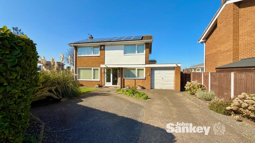 Delamere Drive, Mansfield, NG18 3 bed detached house for sale - £300,000
