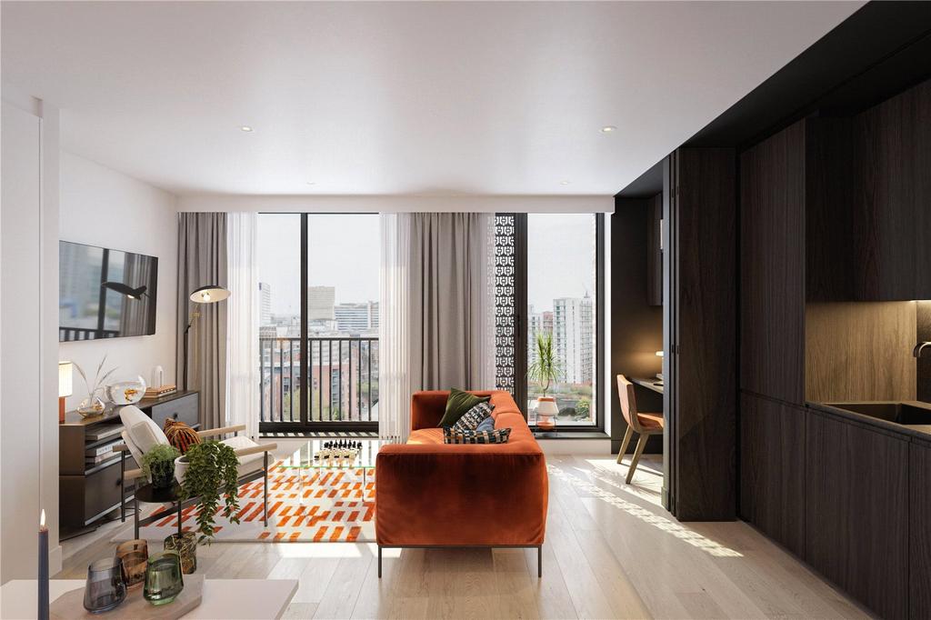Obsidian, Trinity Way, Manchester, M3 1 bed apartment - £275,000