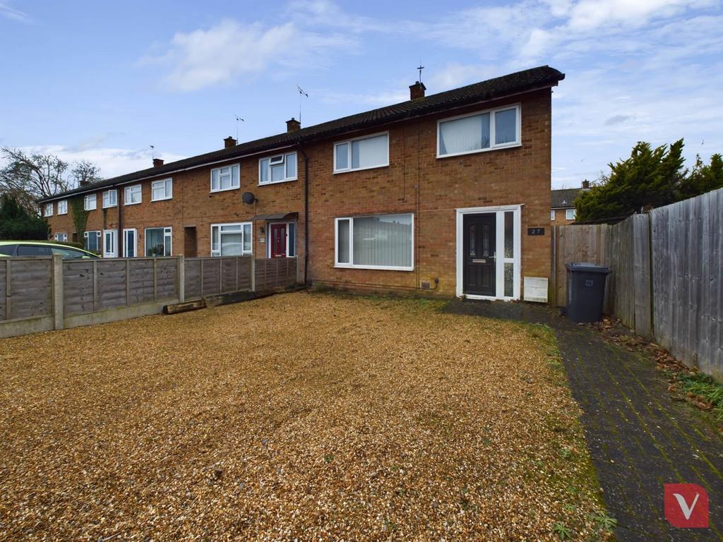 Tithe Farm Road, Dunstable LU5 3 bed end of terrace house - £260,000