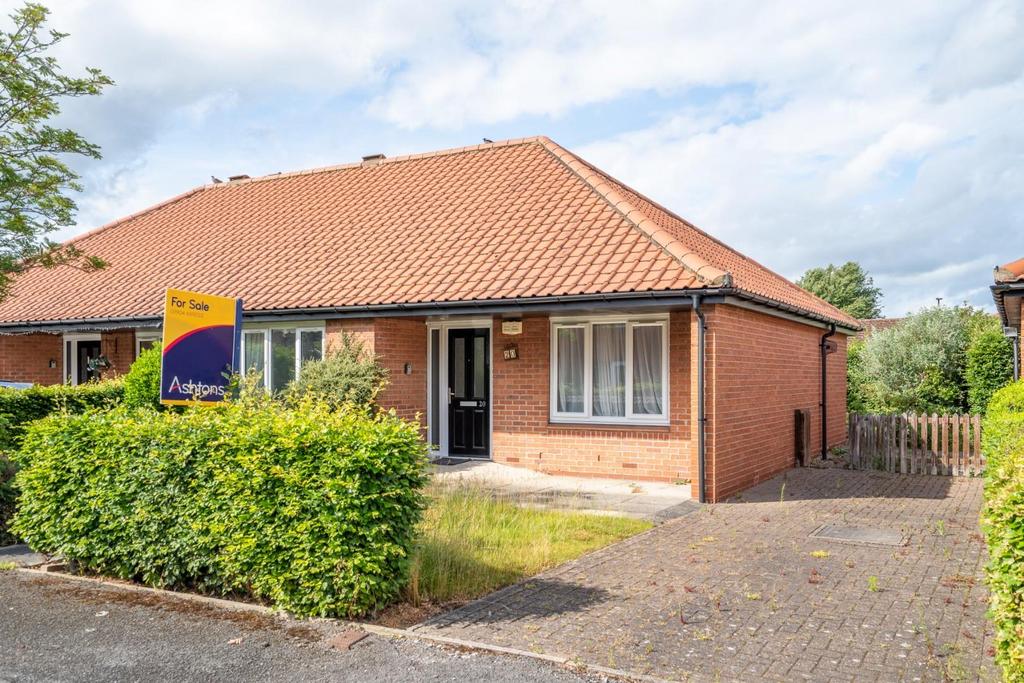 Magnolia Grove, New Earswick, York 2 bed semi-detached bungalow - £125,000