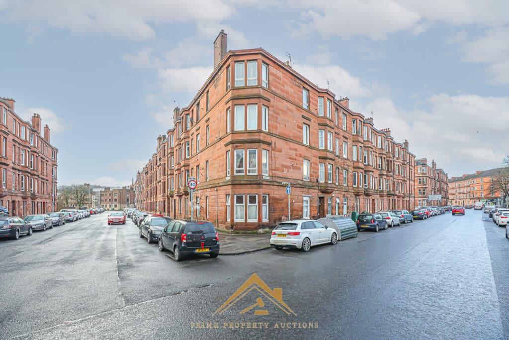 50 Calder Street, Glasgow G42 1 bed flat - £45,000