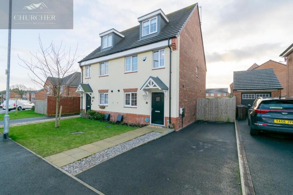 Burscough, Ormskirk L40 3 bed semi-detached house for sale - £285,000