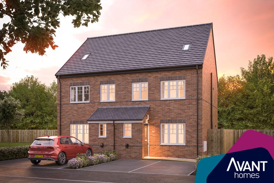 Plot 97 at Odette's Point Shann Lane... 3 bed semi-detached house - £ ...