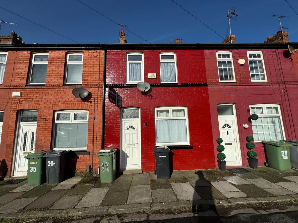 Scott Street, Wirral CH45 2 bed terraced house for sale - £130,000