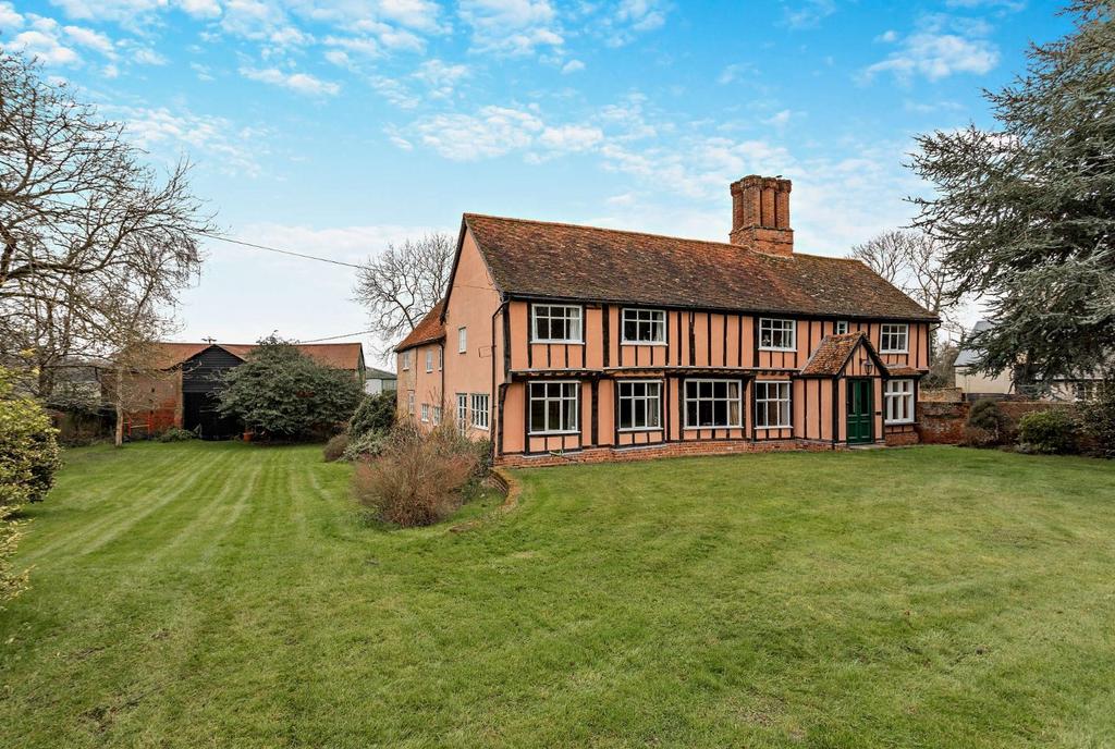 Bulmer Tye, Bulmer, Sudbury, Suffolk 5 bed equestrian property - £1,250,000