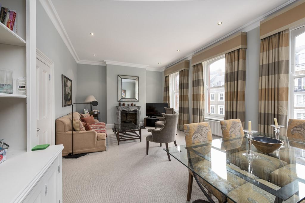 Sloane Street, Chelsea SW1X 1 bed apartment - £2,817 pcm (£650 pw)