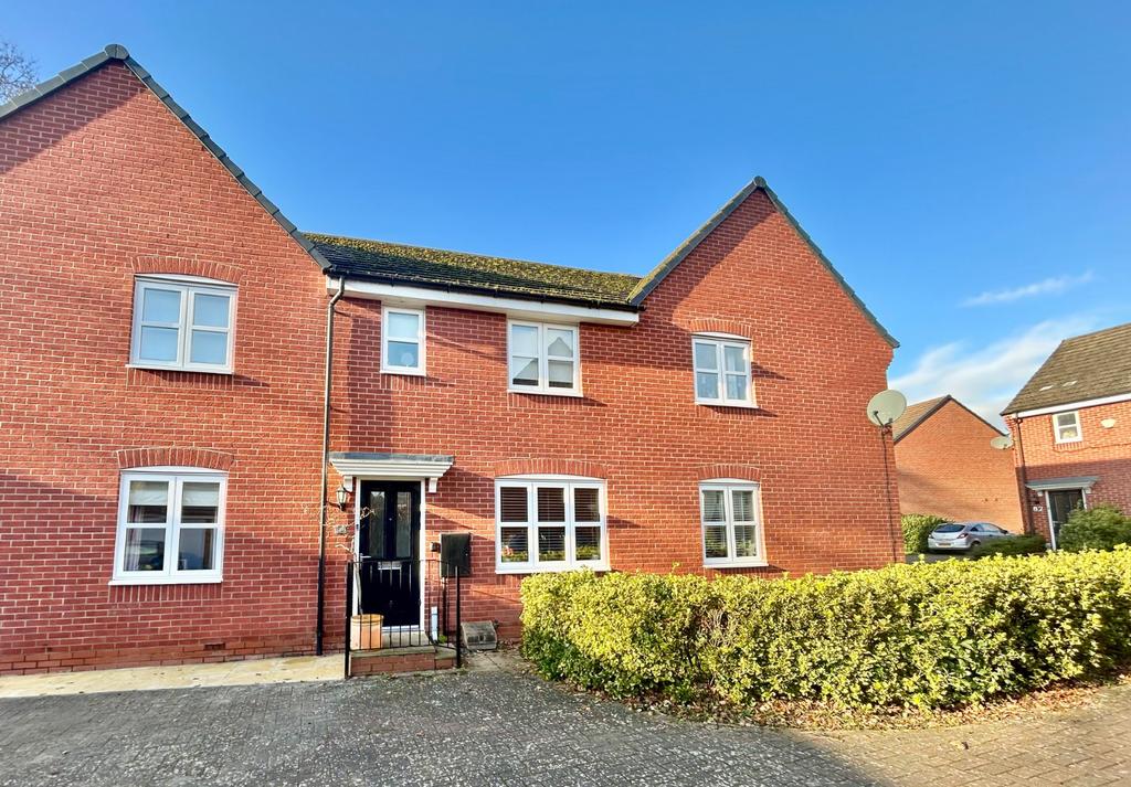 Teeswater Close, Long Lawford, Rugby... 3 bed terraced house for sale - £250,000