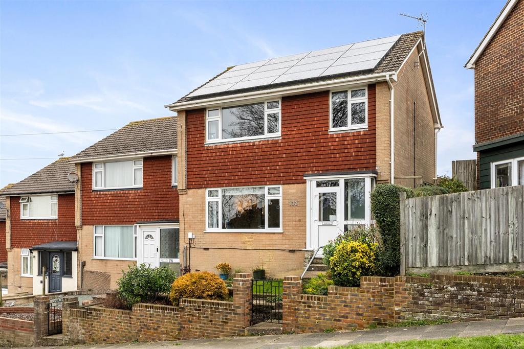Wilmington Way, Patcham, Brighton 3 bed end of terrace house - £450,000