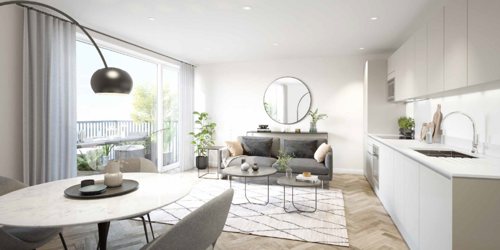 Bombay Street SE16 3 bed flat to rent - £3,600 pcm (£831 pw)