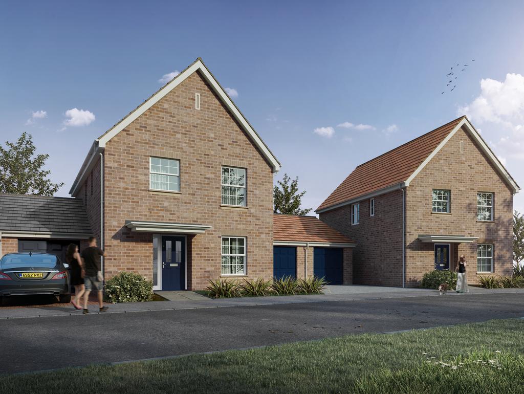 Hanningfield Park, Rettendon Common, CM3 3 bed semi-detached house - £ ...